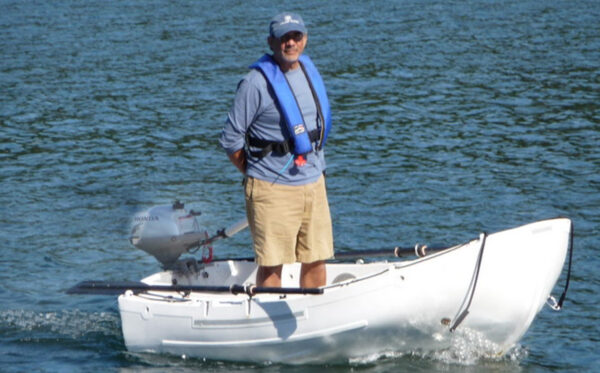 Dinghy with Electric Motor | 4-person Dinghy | Rowboat